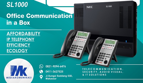 PABX NEC SL1000 Smart Communications Server :: Media Komunikasi
